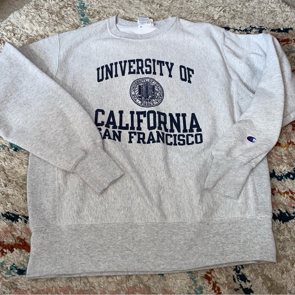Champion | Sweaters | Champion Reverse Weave Gray University Of ...